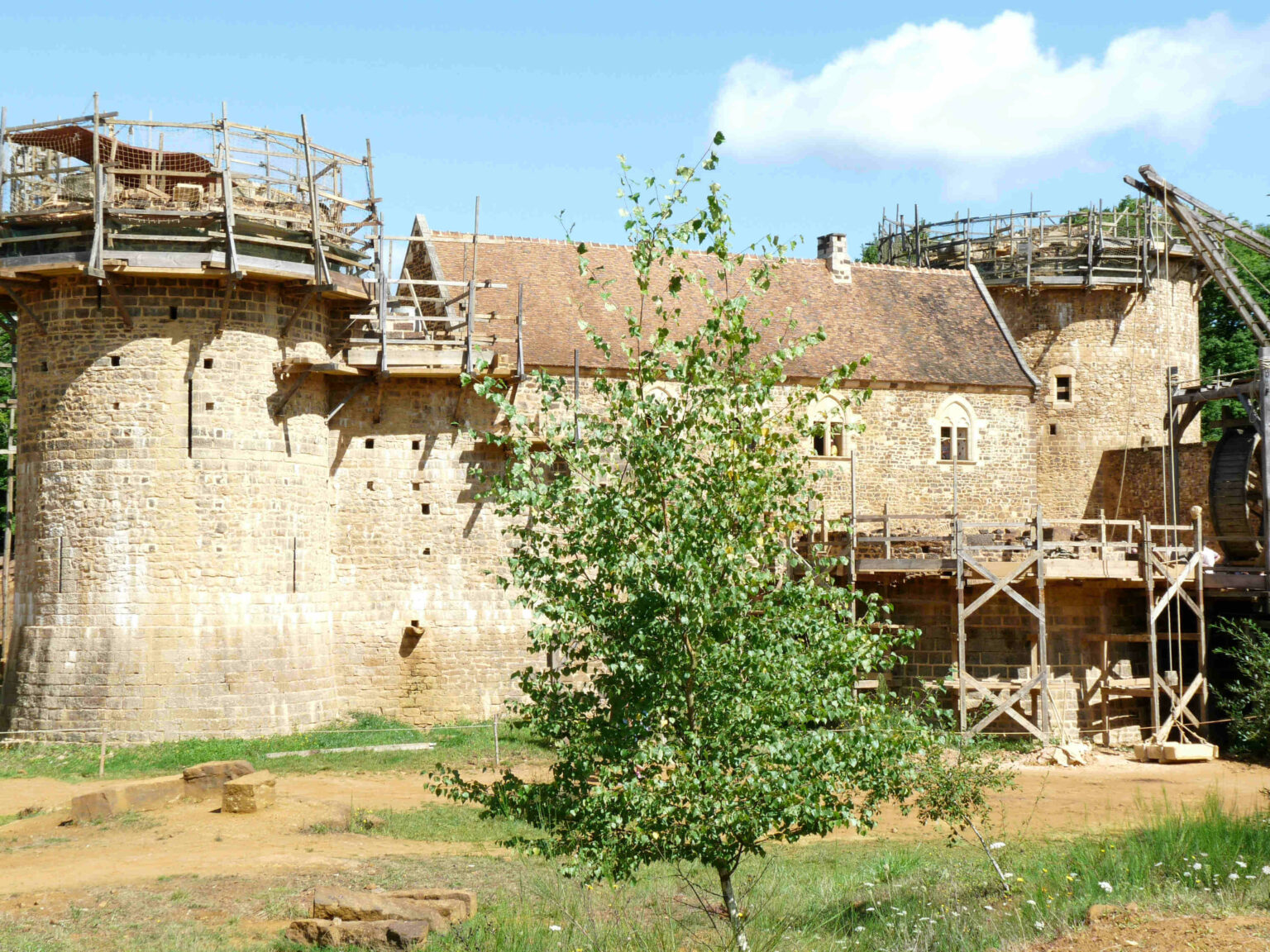 Visiter le château de Guédelon dans l’Yonne | Partir voir le monde