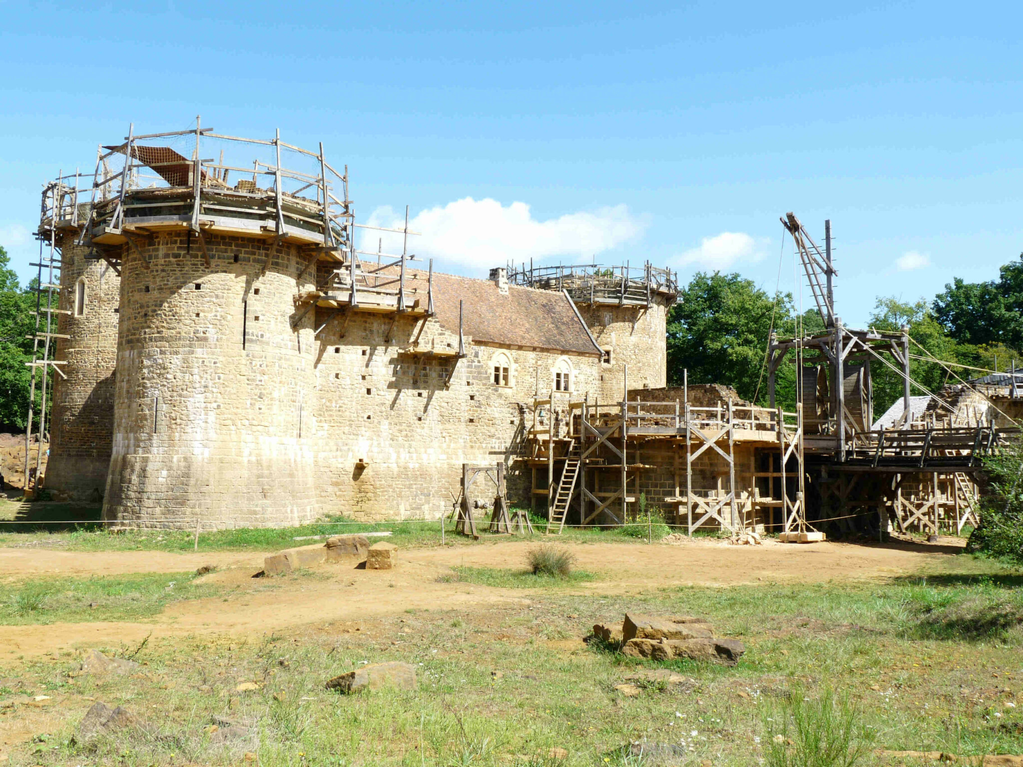 Visiter le château de Guédelon dans l’Yonne | Partir voir le monde
